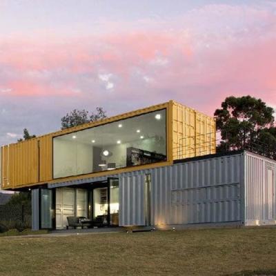 China Granny Flat Prefab Shipping Container House 37 Sqm 20ft 40ft 2 Bedroom 3 Bedroom Folding Expandable for sale