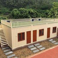 China Luxury 20 Feet Prefabricated Shipping Container Houses Modular Fashion Design for sale
