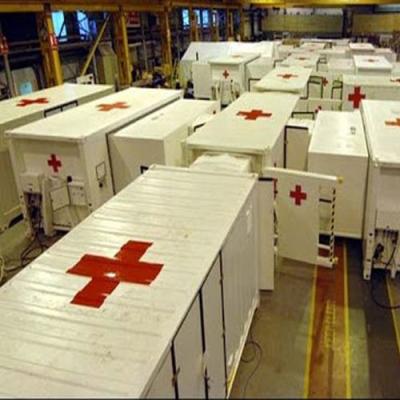 China Prefab Clinic Mobile Cabin Hospital / Modular Hospital Modern For Emergency for sale