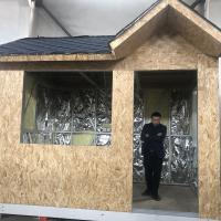 China Pre-Construction Long Lifespan Prefabricated Duplex Prefabricated Houses Light Steel Framing Structure for sale