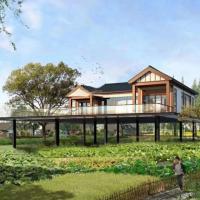 China Light Steel Frame House Customized European Style Portable Assembly for sale