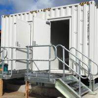 China Container Mobile Cabin Hospital / Mobile Hospital Fast Built Medical House Isolation Ward for sale