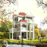 China Light Gauge Steel Frame House,Quick Assembly Prefab House Design Bungalow,High Quality Prefab Well Home for sale