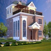 China Sound Proof Light Gauge Steel House / Light Steel Structure House For Residence for sale