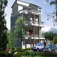 China Beautiful Prefab Homes Wind Resistance Cold Formed for sale