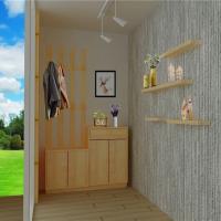 China 2 Bedroom Prefab House 60m2 G550 Light Steel Frame Windproof Luxury for sale