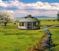 China Hotel Prefab Tiny Homes With Glass Window / Summer Camping Tent Dome for sale