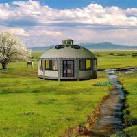 China Field Camping Luxury Tent Dome Yurt Tiny House for sale