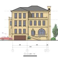China Prefabricated Villa Design Steel Frame House Villa With Garage Light Steel Structure Precast Home For Vacation for sale