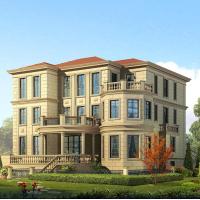 China Luxury 3 Story Prefab Homes Villa Structure House Prefabricated Modular for sale