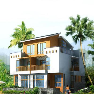 China Sound Heat Insulation Pre Built Modern Homes Light Steel Housing For Residence for sale