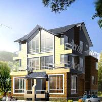 China Sound Heat Insulation Pre Built Modern Homes Light Steel Housing For Residence for sale