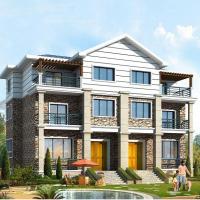 China Three Bedrooms Modern Prefab Cabins Light Gauge Steel LGS Low Foundation for sale