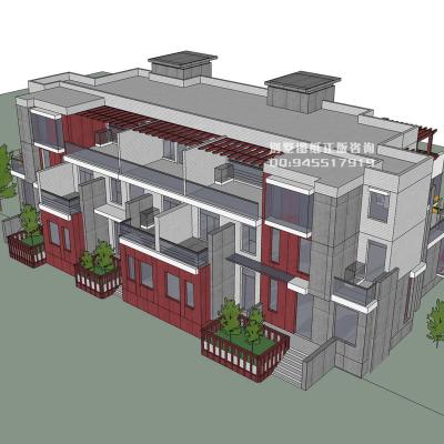China Three Bedrooms Modern Prefab Cabins Light Gauge Steel LGS Low Foundation for sale
