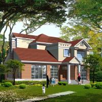 China China Cheap Fancy Modern 2-Storey Light Gauge Steel Prefab House LGS Villa for sale