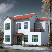 China China Cheap Fancy Modern 2-Storey Light Gauge Steel Prefab House LGS Villa for sale