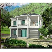 China Steel Frame Prefabricated Houses Self Assemble Portable Mobile Luxury for sale
