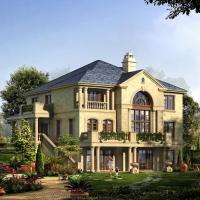 China Light Steel Frame Homes 300km / H Resistant Cyclone Tropical Storm Modern Prefab Structure for sale