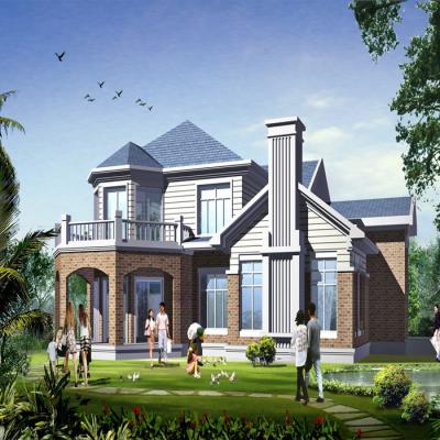 China Premade Light Steel Prefab House Rock Wool Heat Insulation XPS Panel Modern Modular for sale