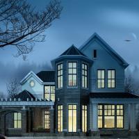 China Luxury Prefab Homes Modern Farmhouse Customized Eco Friendly Australian Style for sale