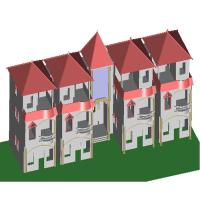 China Chile Project Mobile Prefabricated Houses Light Steel Stud Modern Modular Design for sale