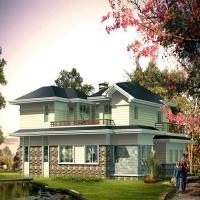 China Light Steel Villa Well Designed Gauge Aluminum Alloy for sale