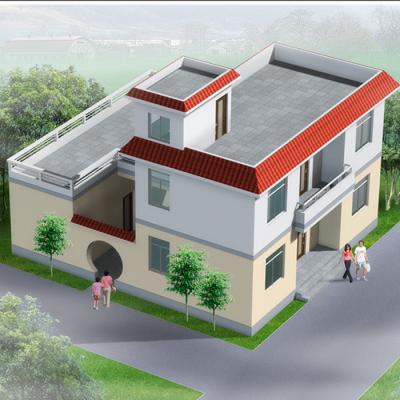 China Residential High Rise Light Steel Prefab House / Mobile Small Cottage Prefab Homes for sale