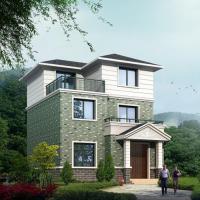 China Steel Frame Prefab Modular Homes Modern Farmhouse For Tropical Countries for sale