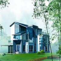 China Luxury Prefab 2 Storey Prefab Homes Complete Decorative Modern Fast Install for sale