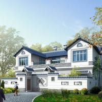 China Construction Of Good Appearance Design Light Gauge Steel Frame Prefab House Villa Light Steel Framing Structure for sale
