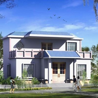 China Prefabricated Light Gauge Steel House / Luxury Modern Prefab Tiny Homes for sale