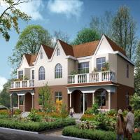 China 87m2 3 Bedroom Modular Modern Building Cheap Prefab Steel Homes Villa Luxury Houses prefab house building for sale