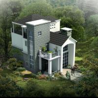 China 87m2 3 Bedroom Modular Modern Building Cheap Prefab Steel Homes Villa Luxury Houses prefab house building for sale