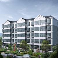 China Prefabricated Modular Homes Prefab Beach Resort Bungalow for sale