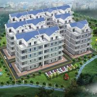 China Luxury Light Steel Villa House / Prefabricated Prefab Metal Building Homes for sale