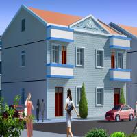 China Luxury Prefabricated Villas For Hotel And Office Light Steel Structure for sale