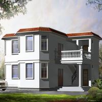China Modern Light Steel Villa House Easy Assemble Modular Insulation Panel for sale