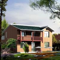 China Fast Construction Cheap Prefabricated Light Gauge Framing Houses Real Estate Prefab Houses Modular Homes for sale