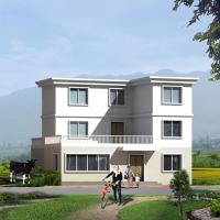 China Portable Light Steel Prefab House Apartment Building Modular Frame Structure for sale