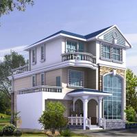 China Portable Light Steel Prefab House Apartment Building Modular Frame Structure for sale