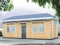China Fire Sound Proof 2 Ventilating Fans Prefab Tiny Homes for sale