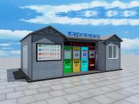 China Fire Sound Proof 2 Ventilating Fans Prefab Tiny Homes for sale