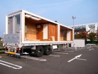 China 40 HQ Laundry Space Flat Pack Container 20 Years Long Life Span CE Approved for sale