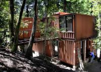 China Swimming Pool Ready Made Shipping Container Homes 40 Feet Steel Structure Frame for sale