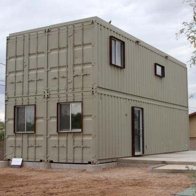 China 40 HQ Laundry Space Flat Pack Container 20 Years Long Life Span CE Approved for sale