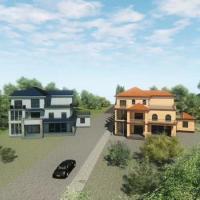 China Permanent Construction Prefabricated Luxury Villa Lgs Light Gauge Steel Prefab Houses With Eu Certification/En Standard for sale