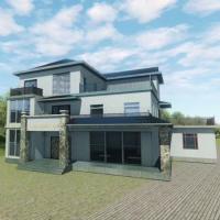 China Permanent Construction Prefabricated Luxury Villa Lgs Light Gauge Steel Prefab Houses With Eu Certification/En Standard for sale