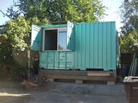 China Eco Friendly Recyclable Steel Prefab Houses Flat Pack Containers With 4 Windows for sale