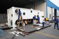 China Eco Friendly Recyclable Steel Prefab Houses Flat Pack Containers With 4 Windows for sale