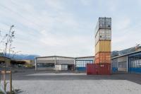 China Flat Pre Built Shipping Container Homes Tower Style 37 Sqm Folding Expandable Granny for sale